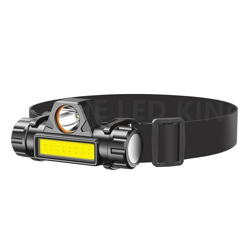 LED Mini Headlamp 3000LM USB Rechargeable High Power Headlight Head ...