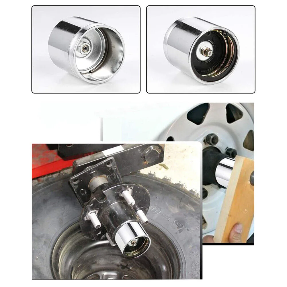 2Pcs 1.98'' Bearing Protector Trailer Bearing Oiler Rubber Caps Dust ...