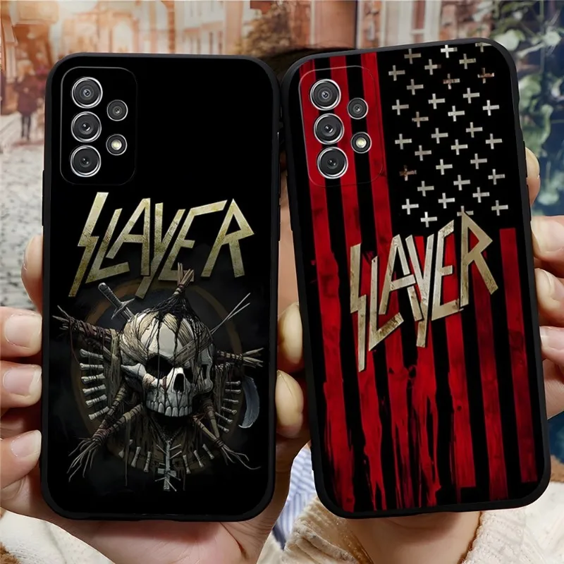 Slayer Heavy Metal Rock Band Phone Case For Samsung A53 A13 A12 A52 A51 ...