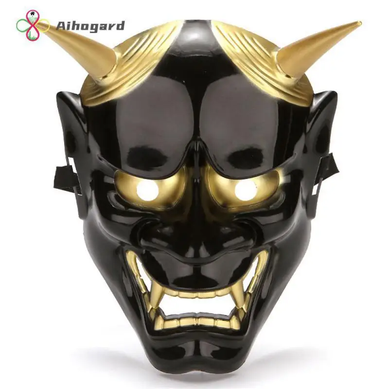 Japanese-Ghost-Mask-Hannya-Halloween-Masquerade-Cosplay-Party-Horror ...