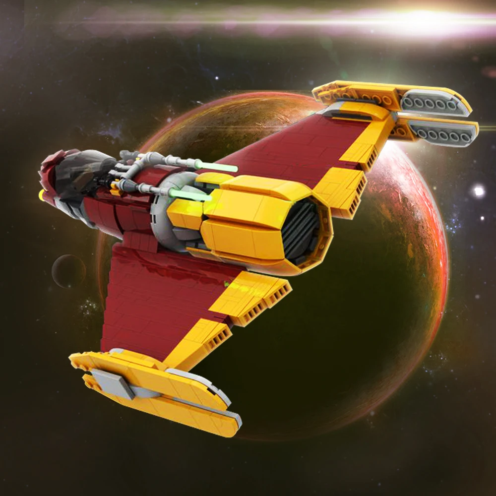 Moc-RP82-Shin-Hati-s-Fiend-Fighter-Building-Blocks-Ahsoka-Starfighter ...