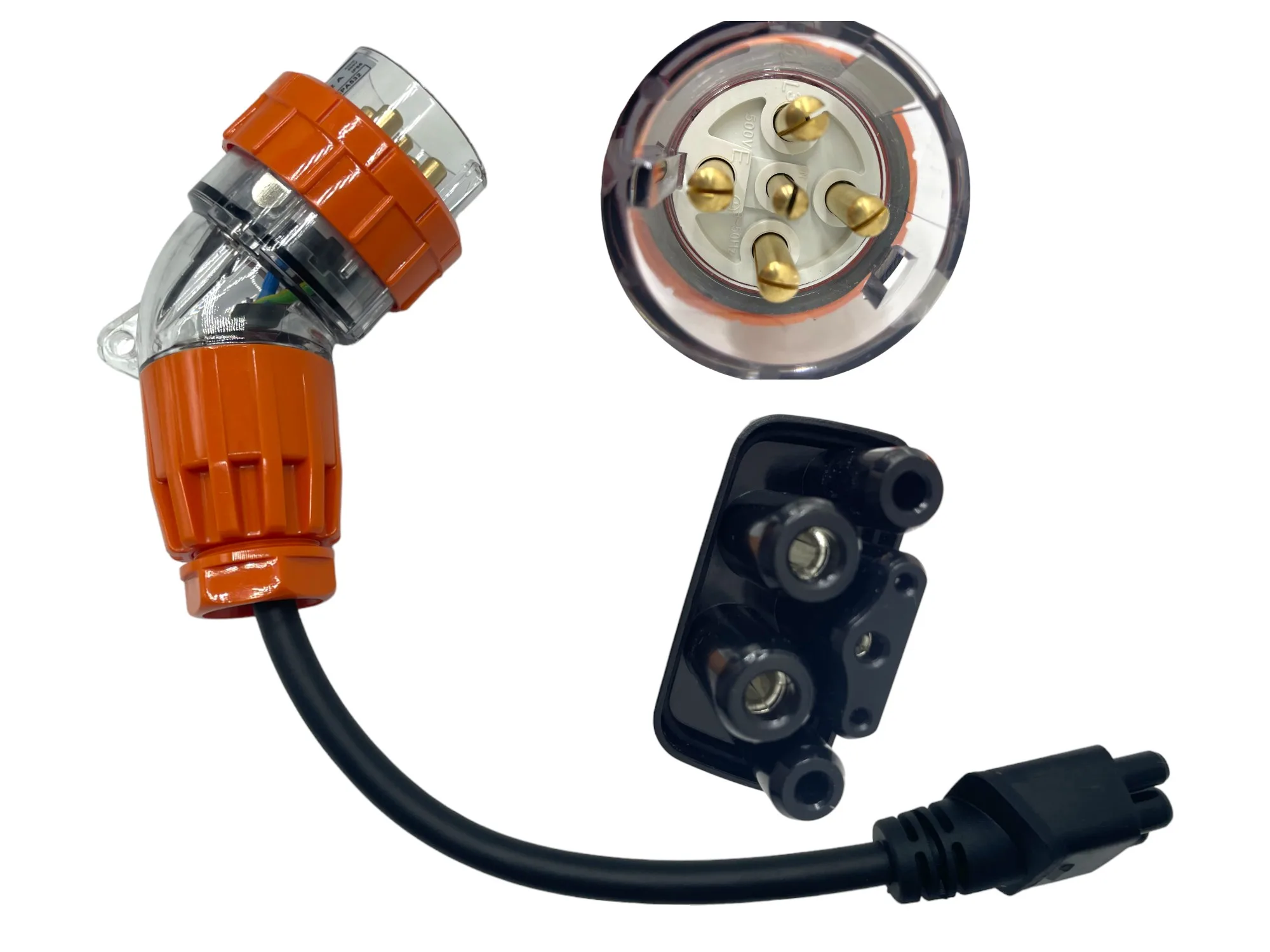 For-Tesla-Model-3-S-Y-X-Blue-CEE-Adapter-for-Tesla-Gen-2-Universal ...