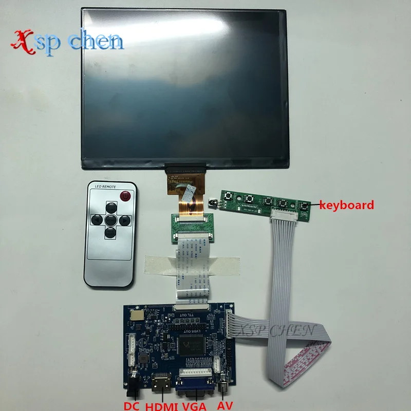 Free-Shipping-HDMI-VGA-AV-Control-Driver-Board-8-inch-HE080IA-01D-1024 ...