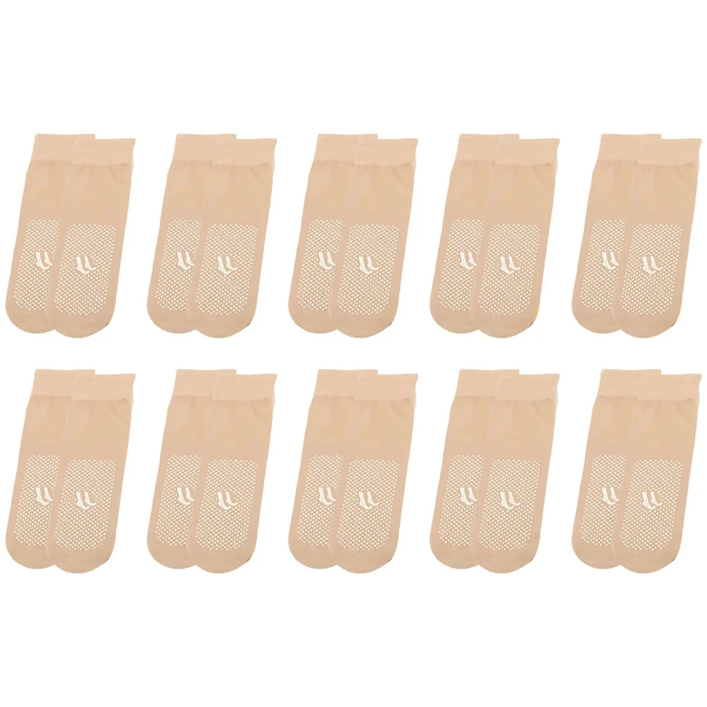 10-Pairs-Anti-snagging-Stockings-Anti-slip-Soles-Ultra-thin-Socks-Women ...