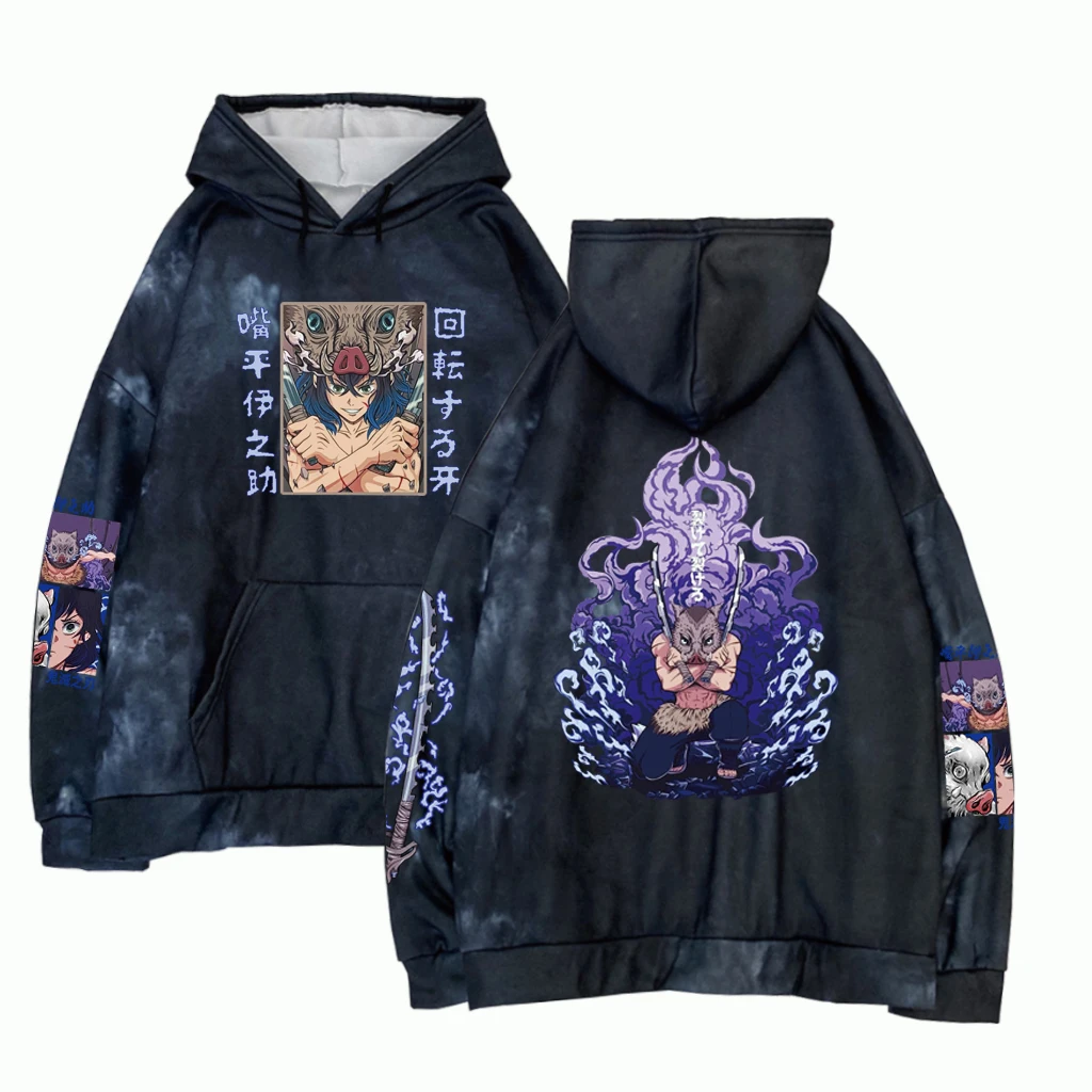Demon Slayer Hoodie Inosuke | Demon Slayer Pullover | Inosuke ...