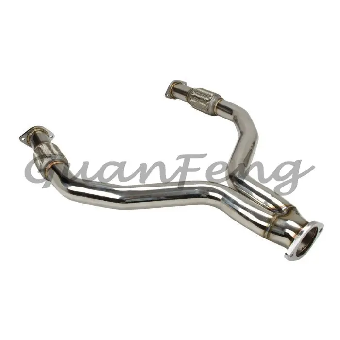 For INFINITI G37 3.7L VQ37HR 2.5" Y-Pipe Downpipe Exhaust & Gasket Kit ...