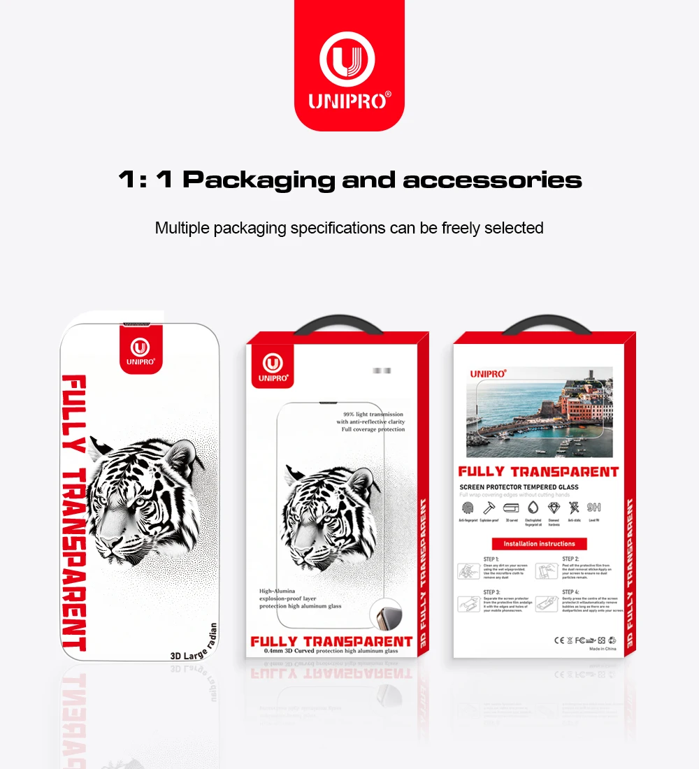 Защитное стекло UniPro танирофка и glass для iPhone 15, 16, 17, Pro ...