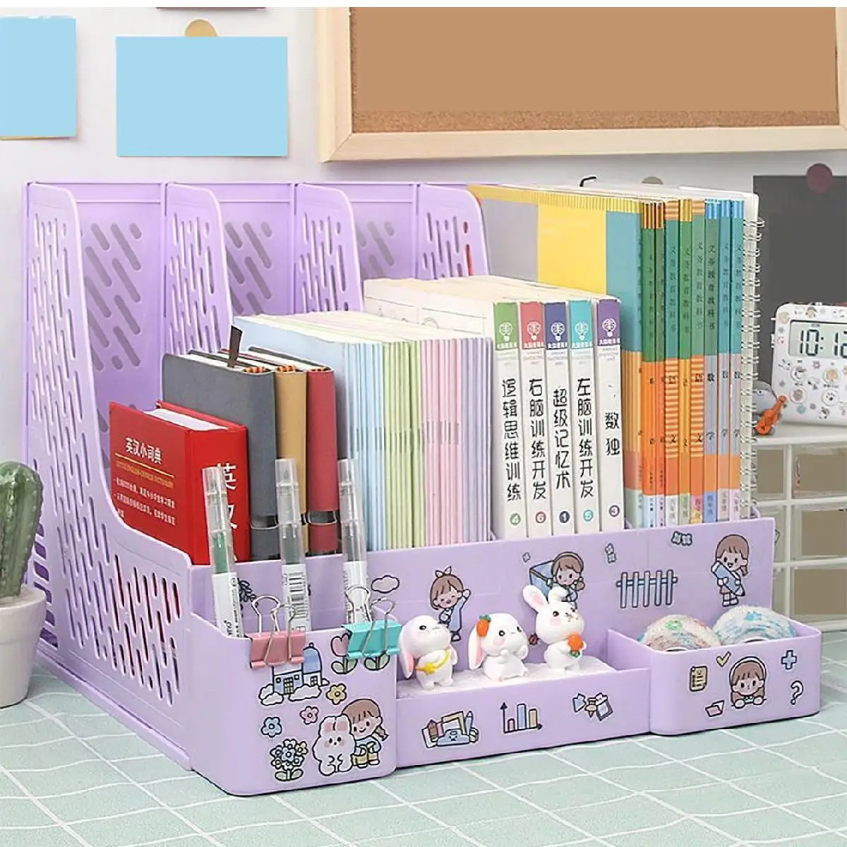 Multi-color-file-rack-folder-storage-box-desktop-file-box-multi ...