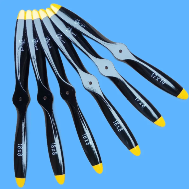 1 Pcs 10/11/12 inch Forward(CCW)&Reverse(CW) Beech Wood Propeller for ...