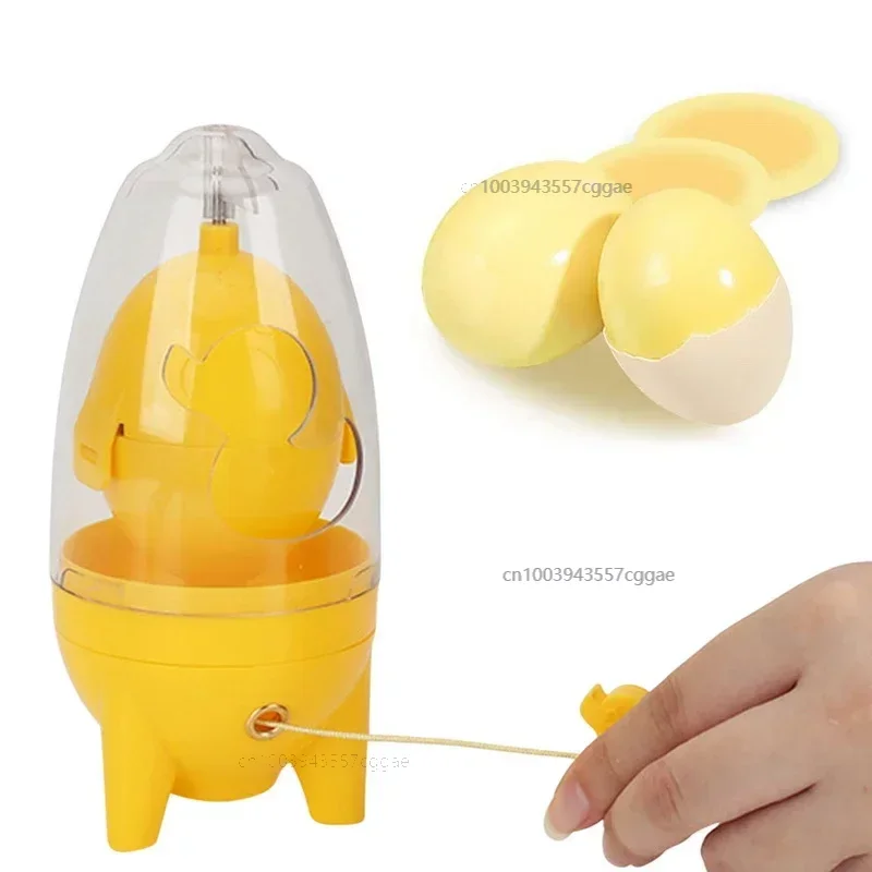 Egg Scrambler Hand Egg Shaker Mixer Food Grade Silicone Egg Spinner ...