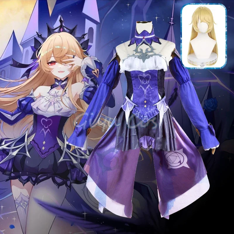 Fischl-Cosplay-Costume-Genshin-Impact-Daily-Clothes-Carnival-Uniform ...