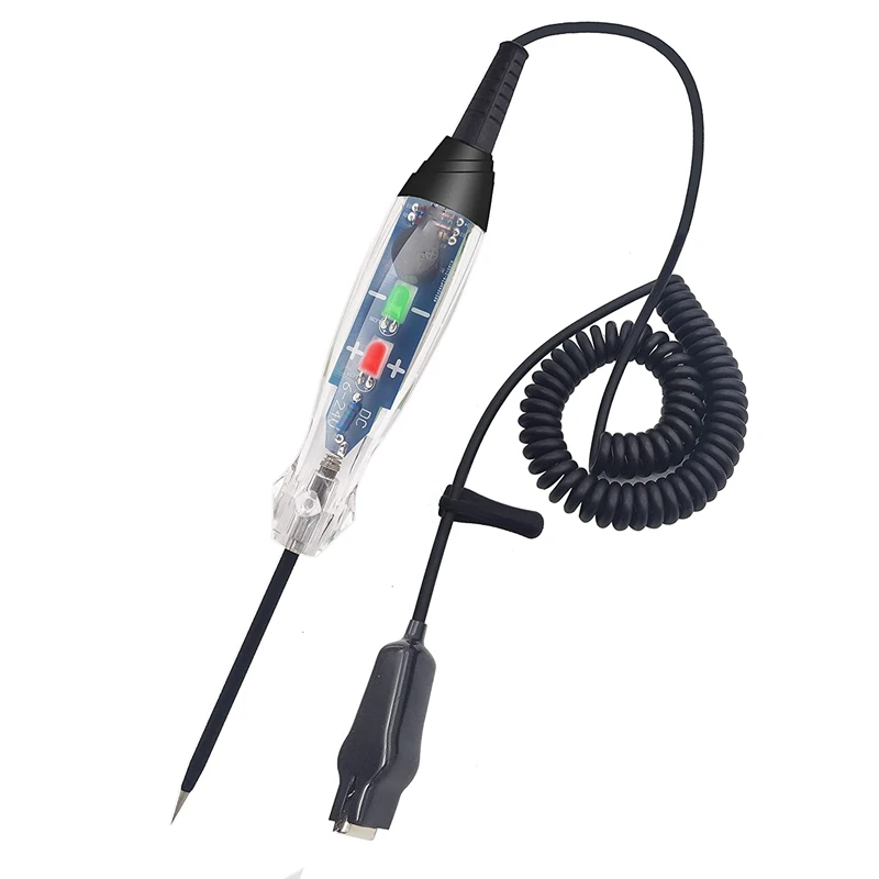 Luz-de-prueba-automotriz-6-24V-DC-probador-de-circuito-LED-Dual ...