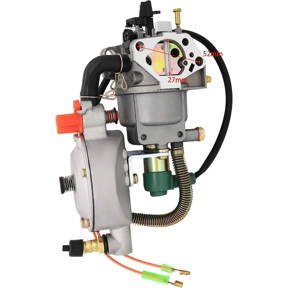 GX390 188F Water Pump Engine LPG Carburetor Dual Fuel NG Conversion Kit ...