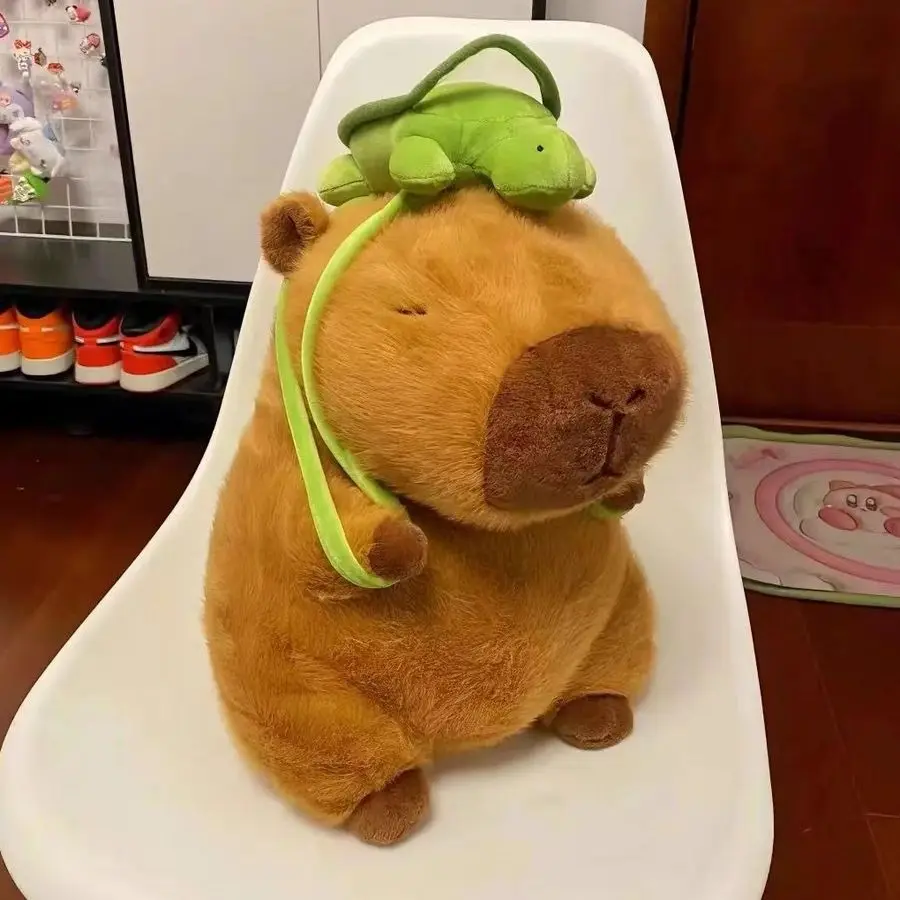 Peluche-de-Capybara-con-mochila-de-tortuga-mu-eco-de-Anime-Fluffty ...