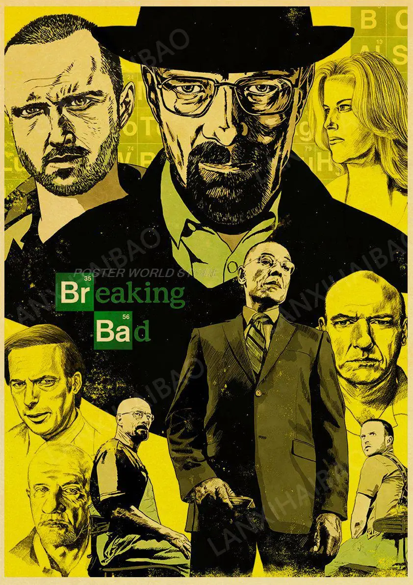 Breaking Bad Fan Art Poster