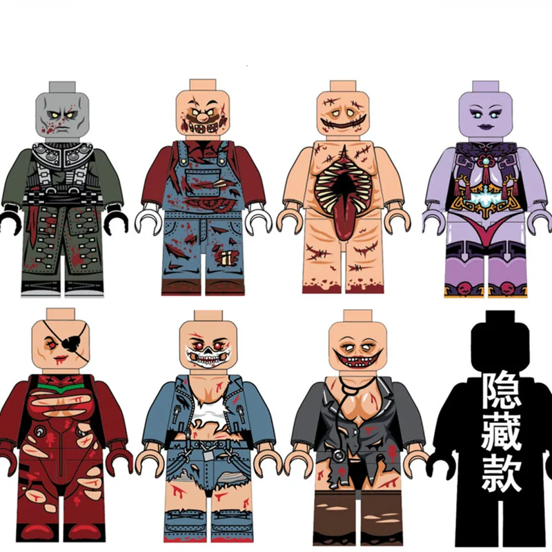 6-8pcs-5cm-cartoon-halloween-terror-killer-figure-toy-kids-collection ...