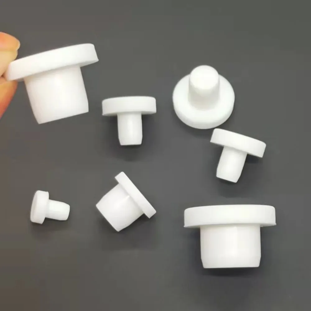 10-20pcs-Silicone-Rubber-Sealing-Plug-White-2-7mm-17mm-Male-Hole-Caps-T ...