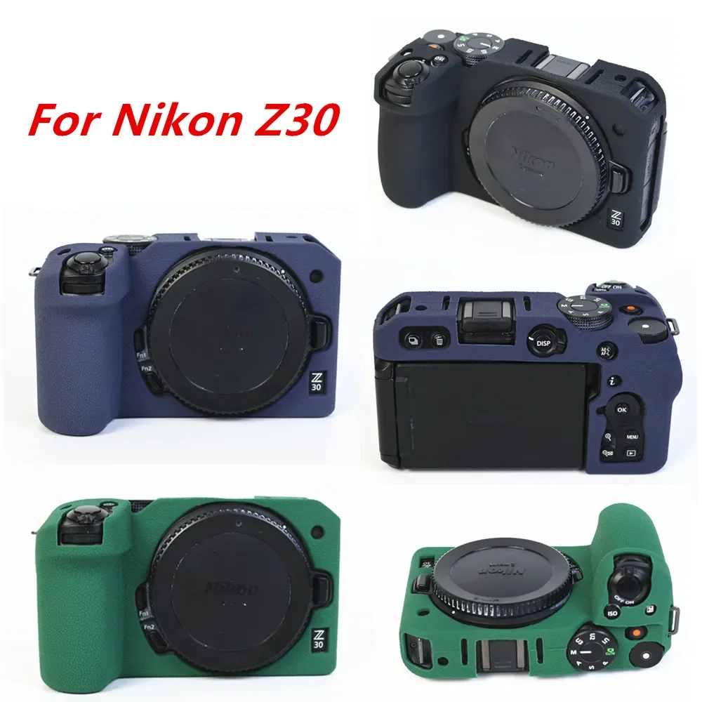 For Nikon Z30 Z5 Z6 Z7 Z6II Z7II Camera Bag Silicone Armor Skin Case ...