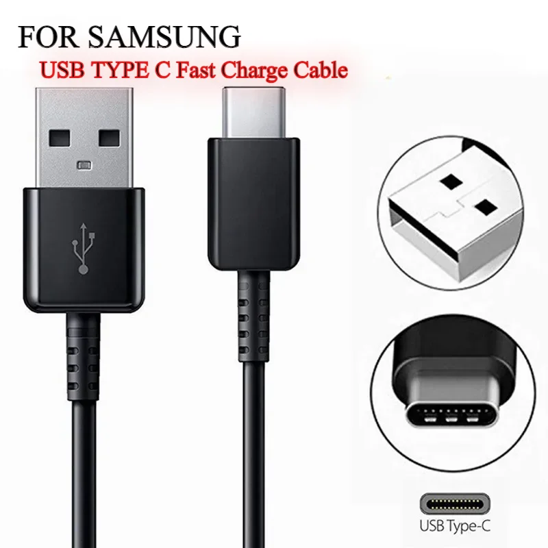 Original-TYPE-C-Cable-1-2M-Fast-Charger-Data-Line-For-samsung-Galaxy-S8 ...