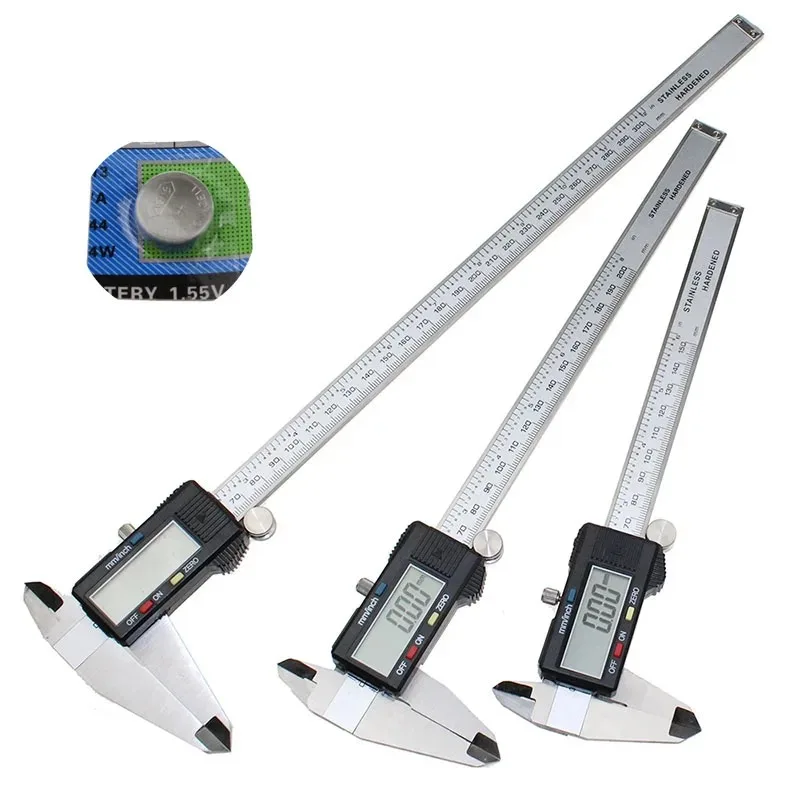 0-150-200-300mm-6-8-12-Stainless-Steel-Electronic-Digital-Caliper ...