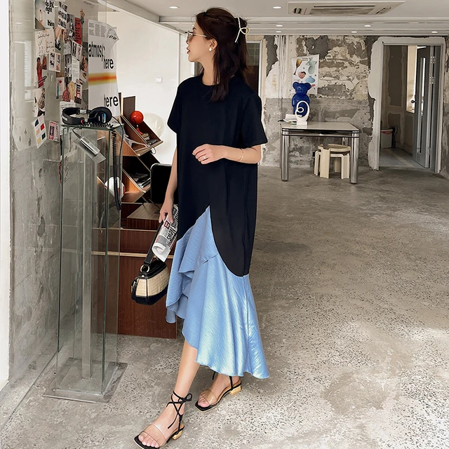 NYFS 2023 Summer Korea New Woman Dress Vestidos Robe Elbise Fashion ...