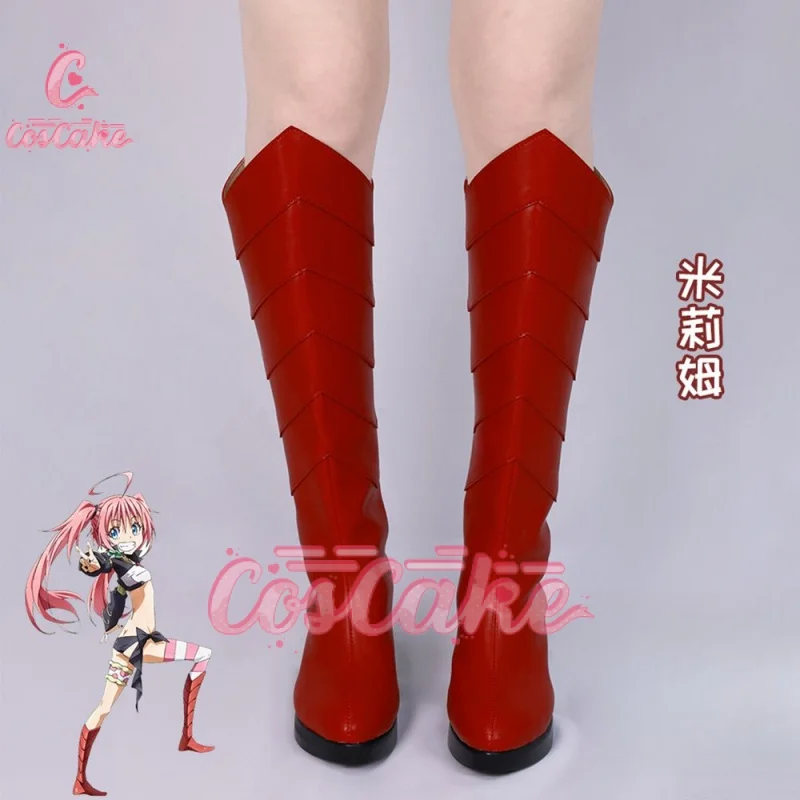 Anime-That-Time-I-Got-Reincarnated-as-a-Slime-Milim-Nava-Cosplay-Shoes ...