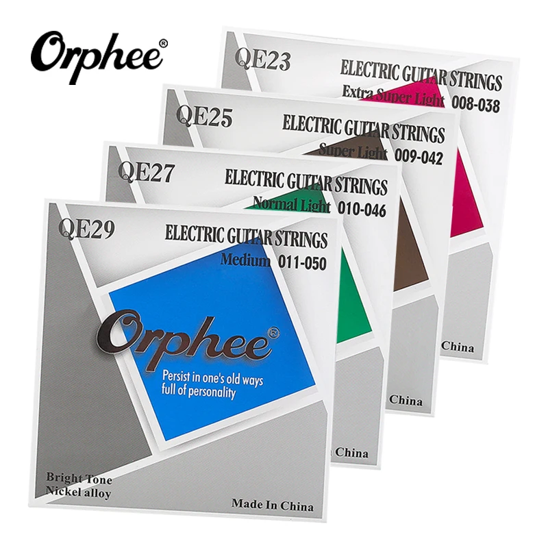 Orphee-Strings-for-Electric-Guitar-QE-Series-Ni-plated-Steel-Core-Alloy ...