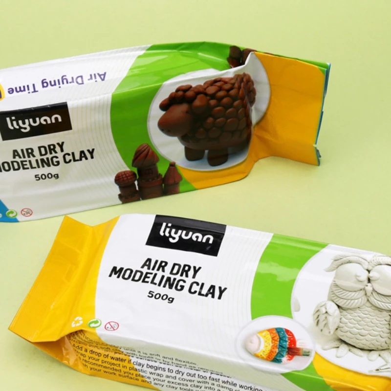 500g-Free-Baking-Air-Drying-Clay-Molding-Send-Tools-Paint-Vacuum ...