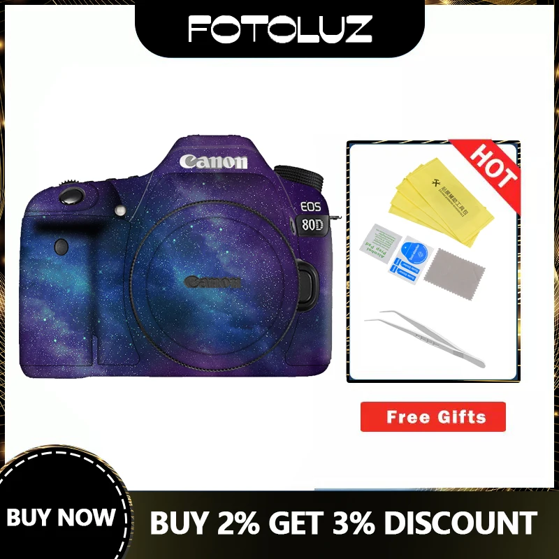 Camera-Skin-For-Canon-EOS-80D-Camera-Body-Skin-Sticker-Decal-Protector ...