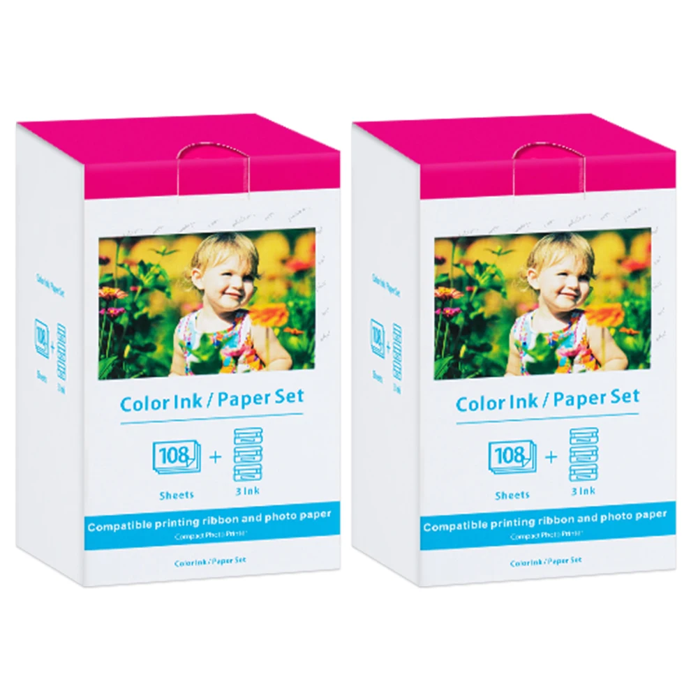 4"x6" Photo Paper Compatible for Canon Selphy CP1500 CP1300 Paper KP ...