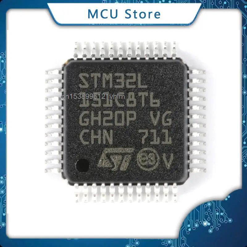 100PCS STM8L151C8T6 LQFP48 STM8L052C6T6 STM32L151C8T6A STM32L051C8T6 LQFP 48 STM8L STM32L ...