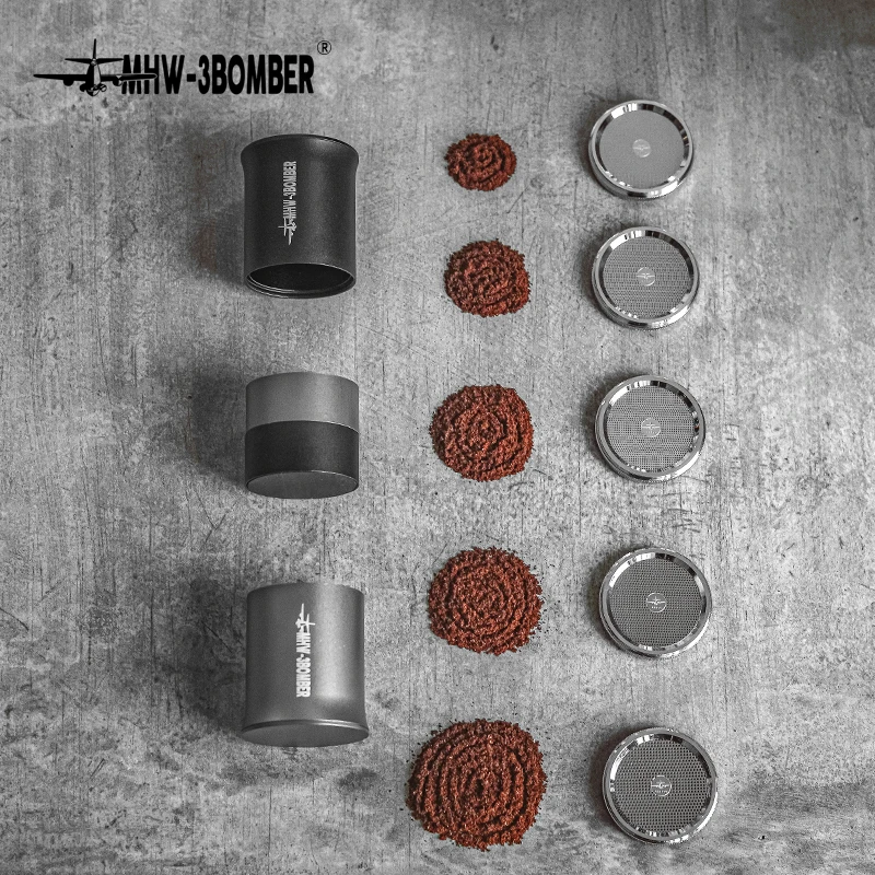 MHW-3BOMBER Fine Mesh Coffee Sieve Strainer 5 Pieces Set Espresso ...