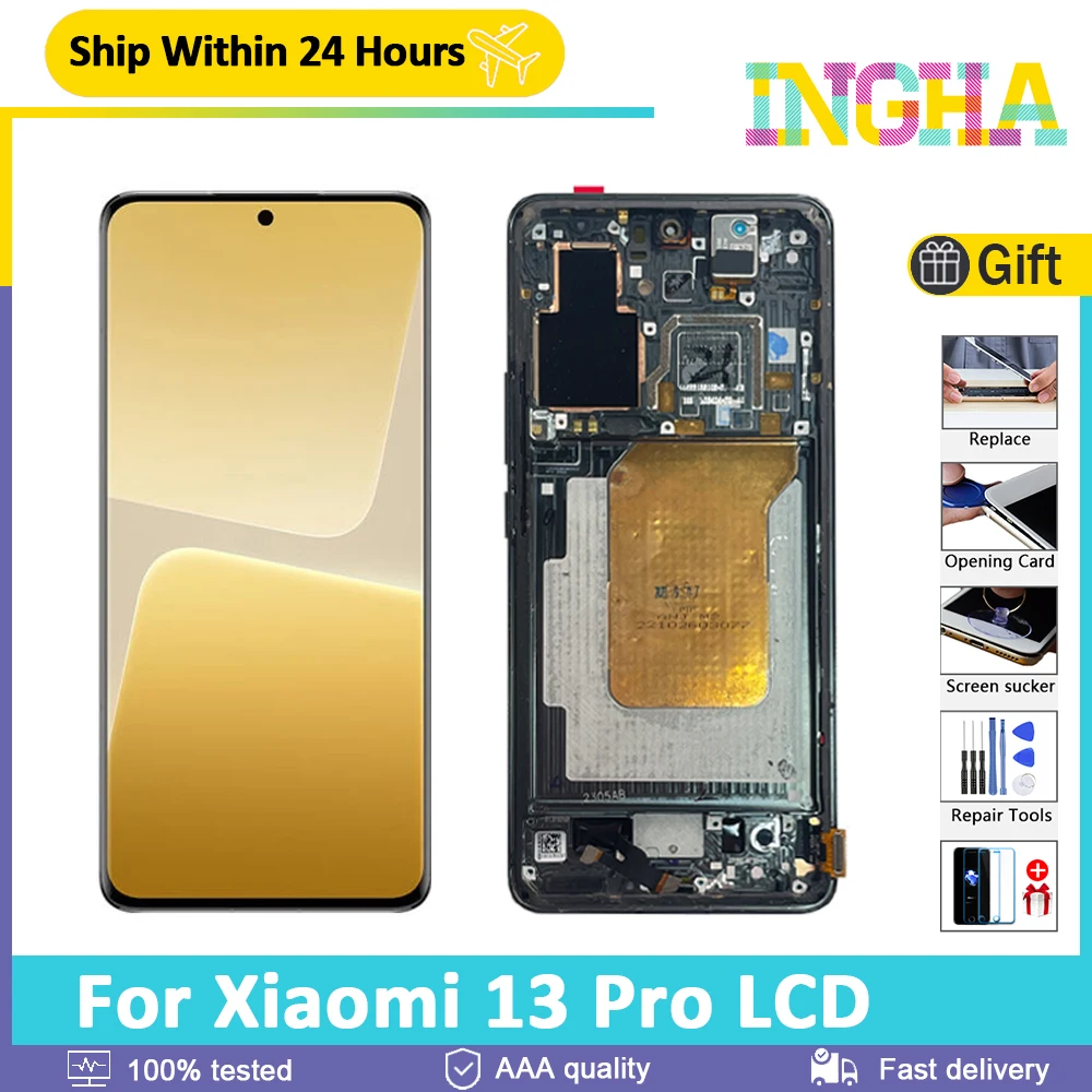 AMOLED-6-73-LCD-For-Xiaomi-13-Pro-LCD-Display-Touch-Screen-Digitizer ...