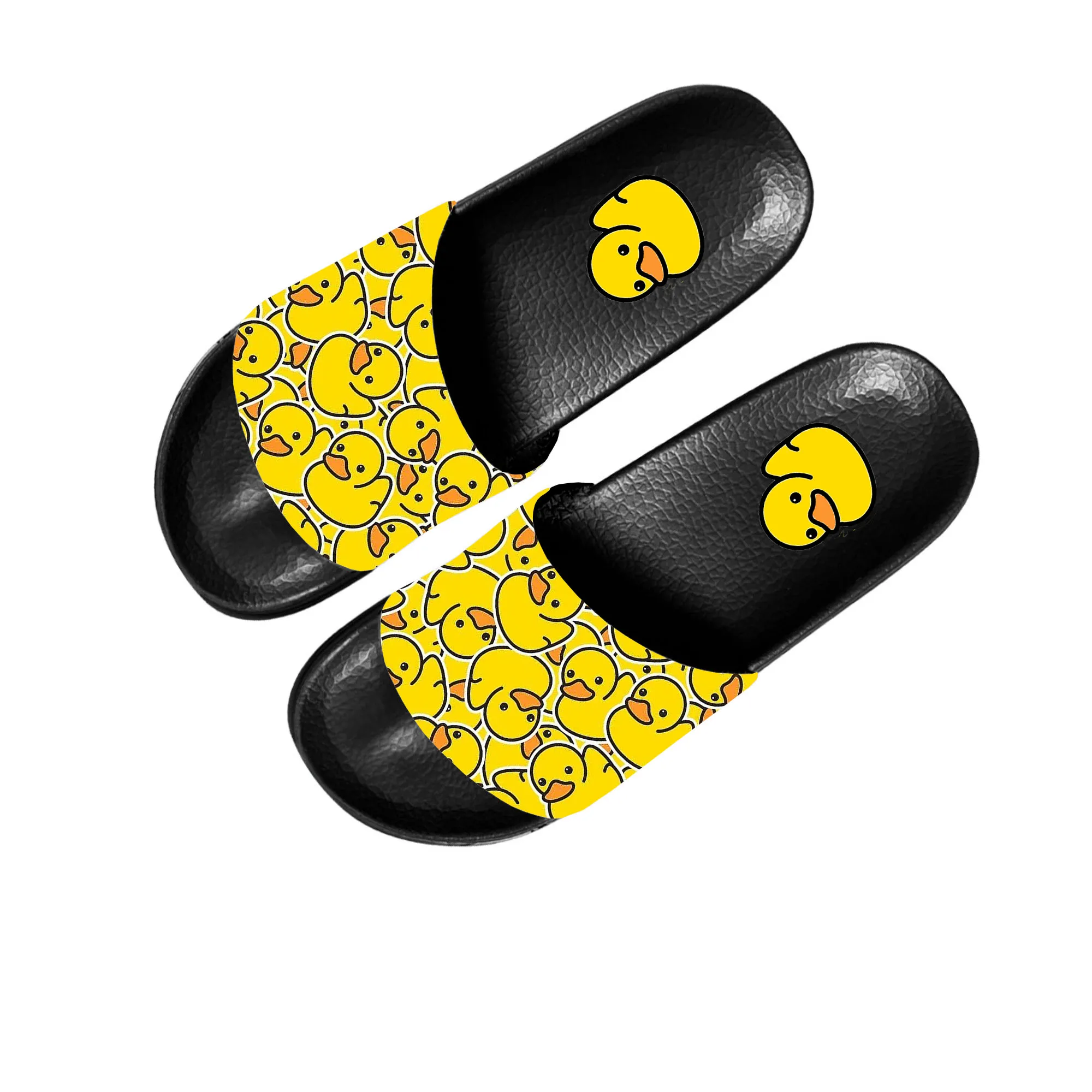 Yellow-Duck-Slippers-Home-Custom-Water-Shoes-Men-Women-Teenagers ...