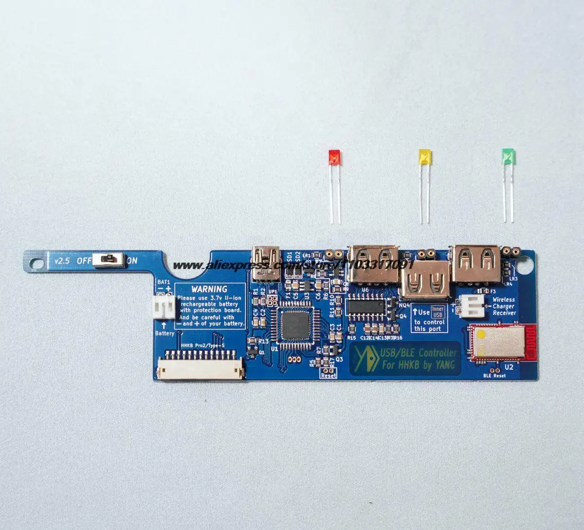 YDKB-Electrostatic-Capacitance-to-Wireless-Bluetooth-BLE-BT-Dual-mode ...