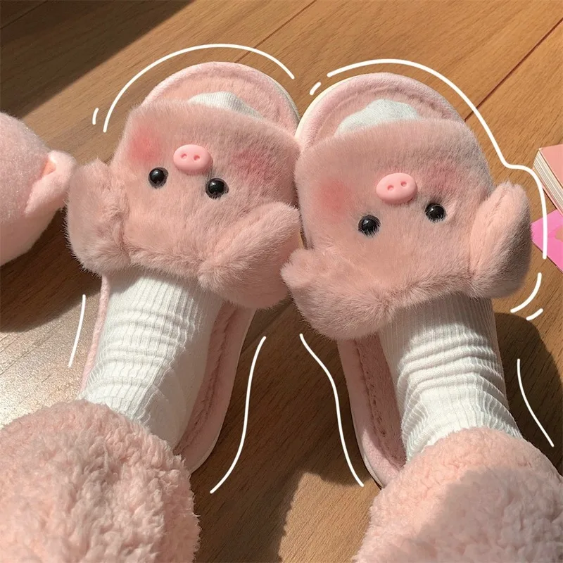 Soft cute Piggy Slippers – TheFarmBunch