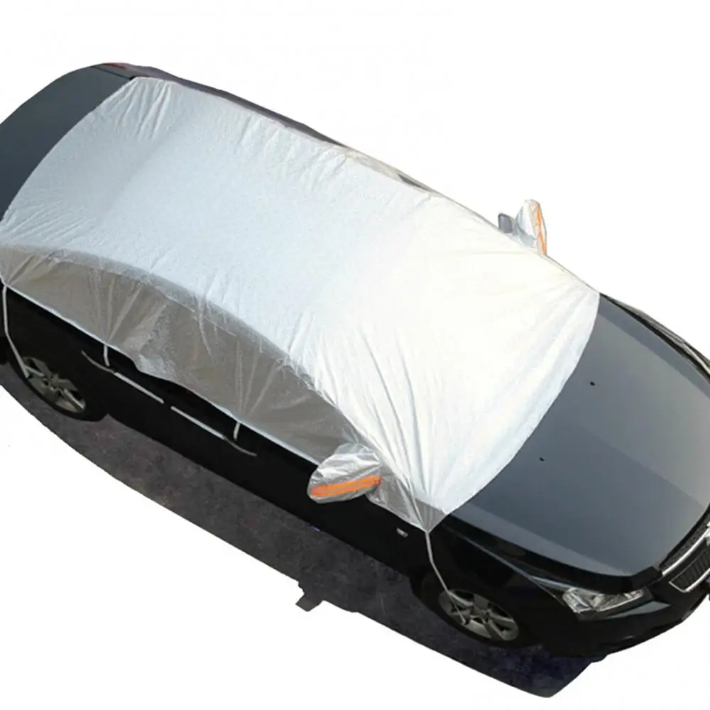 Car Car Cover Top Windshield Cover Outdoor Protection Half Exterior ...