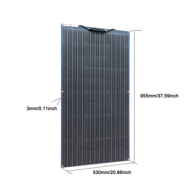 solar panel kit complete or 18V Flexible Mono Photovoltaic 100W 200W ...