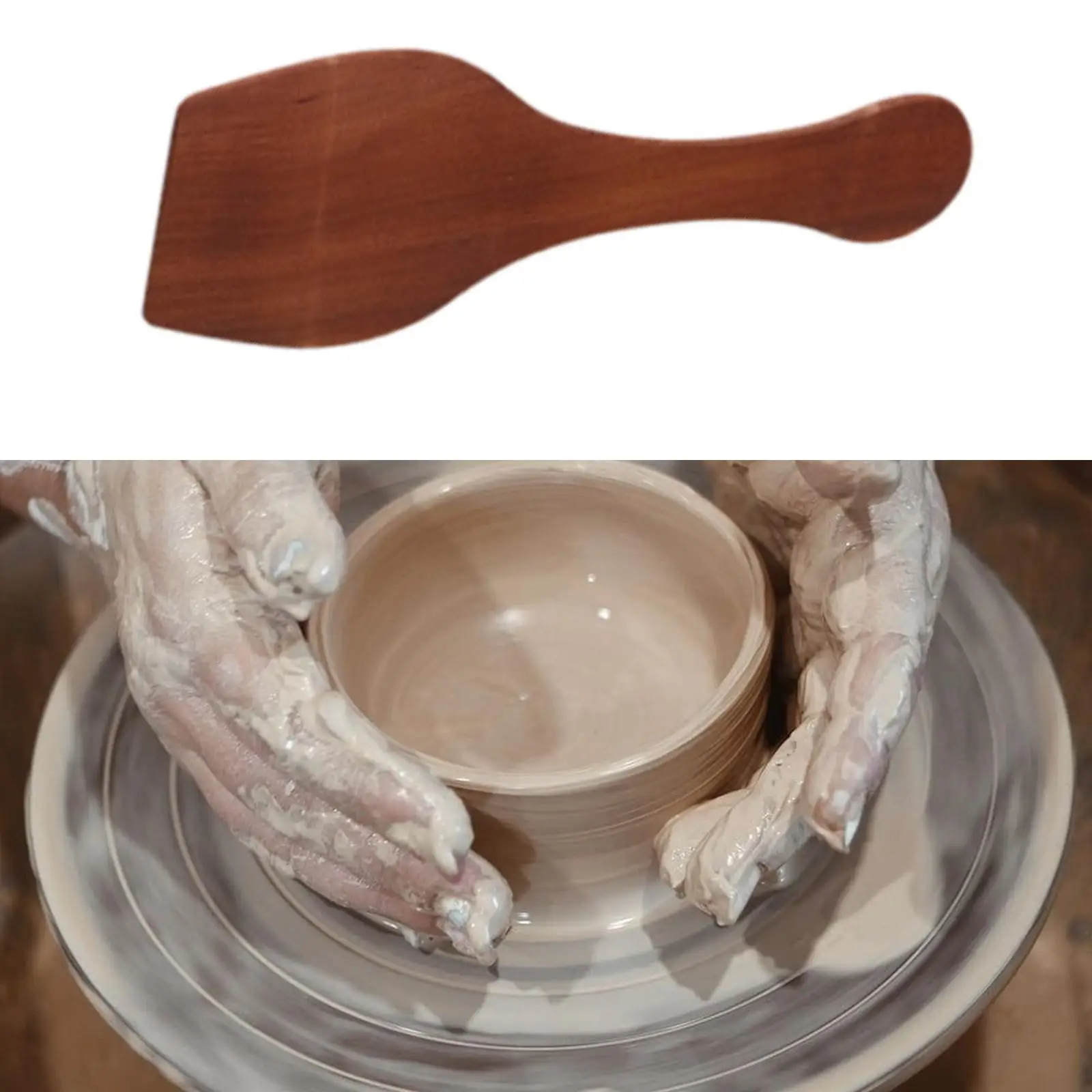 Mud Sculpture Flat Board Pad Clay Paddle Ceramics Pottery Supplies ...