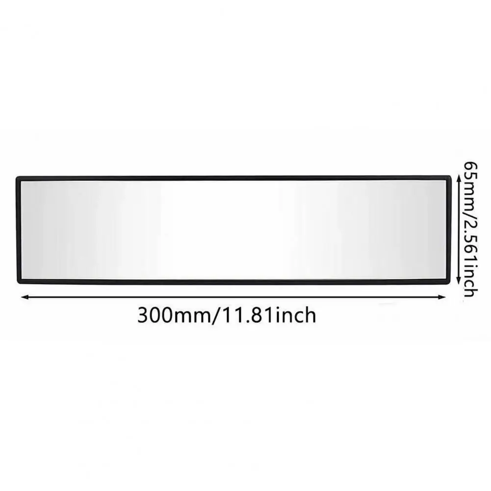 for Car Superior Glass Easy Installation Wide Angle Curved Mirror Rear ...