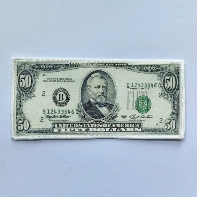 Fifty Dollar Bill Front