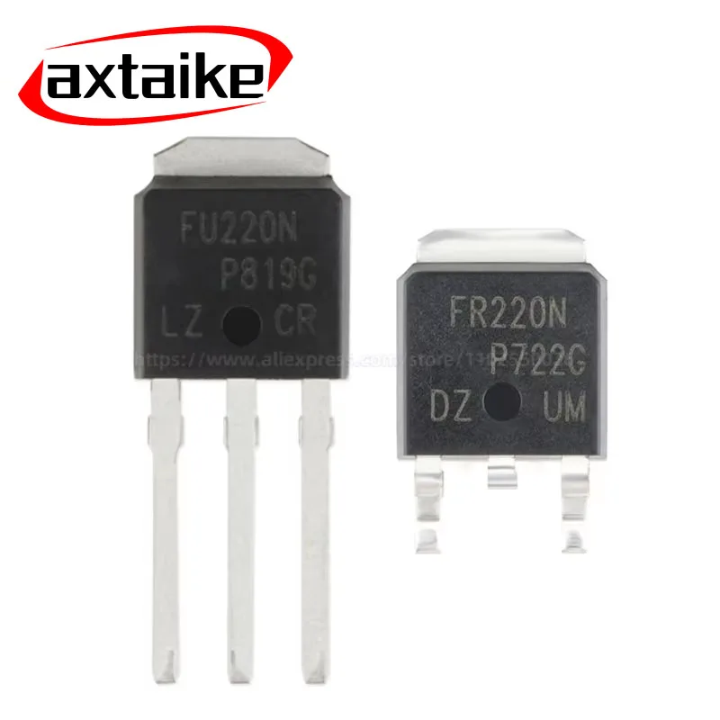 10PCS-IRFU220NPBF-FU220N-TO-251-IPAK-IRFR220NTRPBF-FR220N-IRFR220N-TO ...