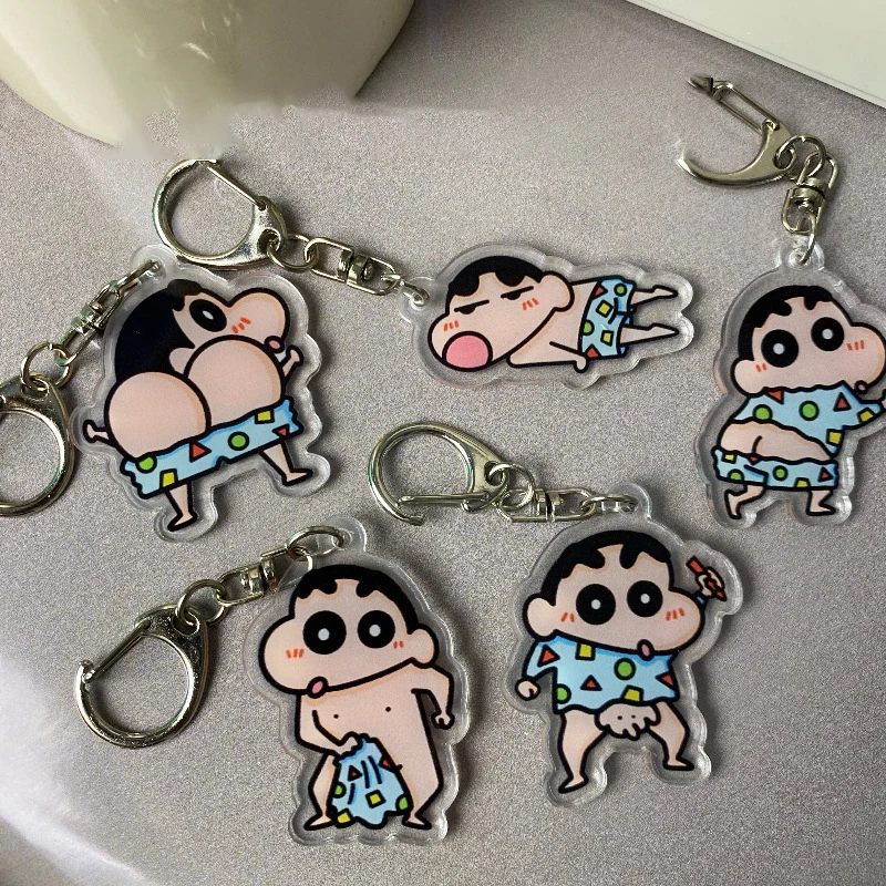 Crayon-Shin-Chan-Acrylic-Keychain-Kawaii-Anime-Cute-It-s-Funny-Keychain ...