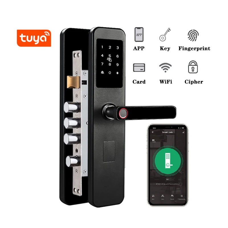 Door Lock Wireless Nfc Card Reader Smart Home Apartment Security ...