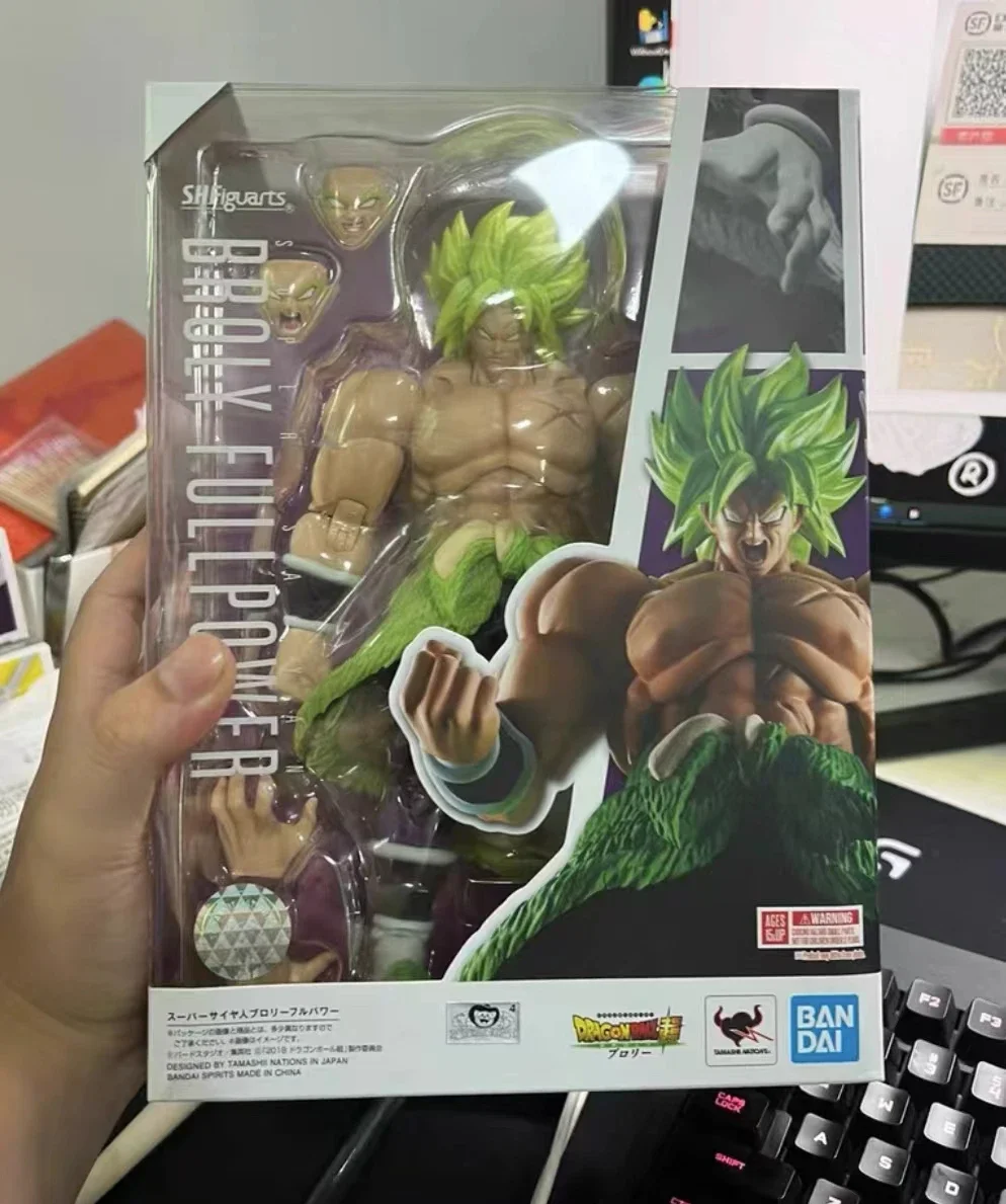Bandai-Broly-Fullpower-Dragon-Ball-PVC-figuras-de-a-o-S-H-Figuarts-SHF ...