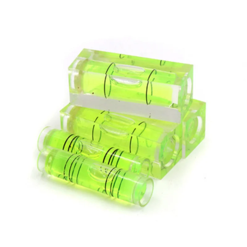 Square Spirit Level Bubble High Precision Horizontal Bubble Green Round ...