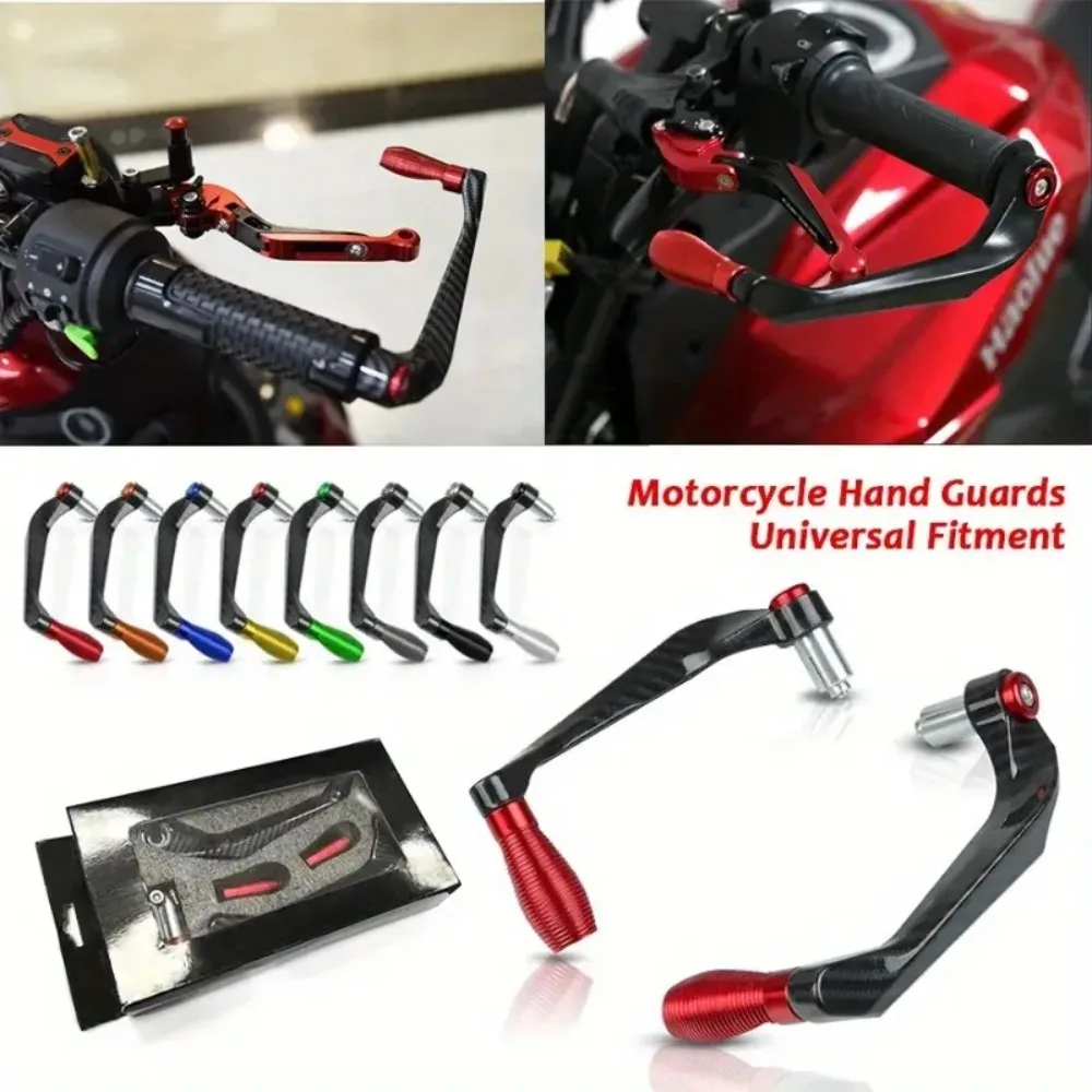 Motorcycle-Hand-Guard-CNC-Aluminum-Alloy-Handlebar-Brake-Clutch-Lever ...