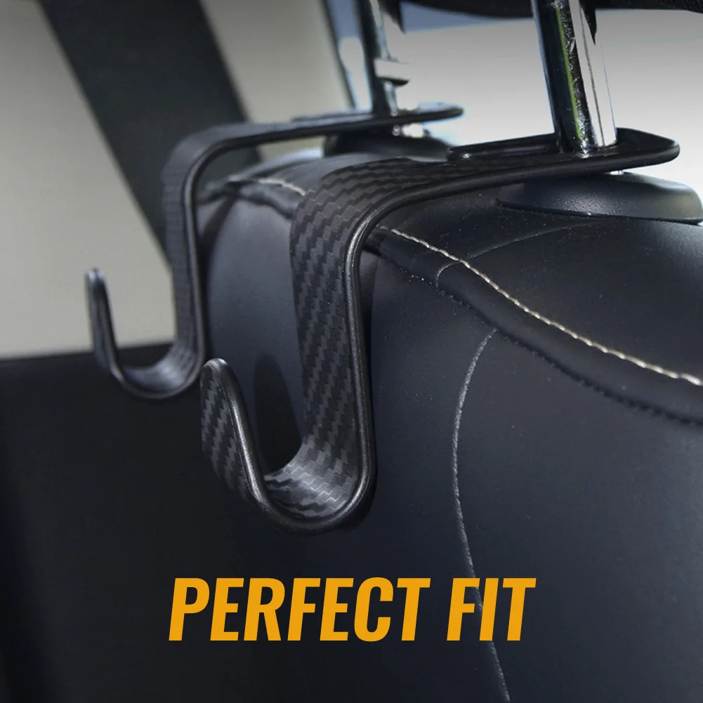 4Pcs Auto Seat Headrest Hook Storage Hanger For Golf VW