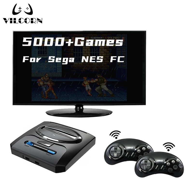 Console-de-Videogame-Retro-16Bit-Built-in-5000-Jogos-Cl-ssicos-para ...