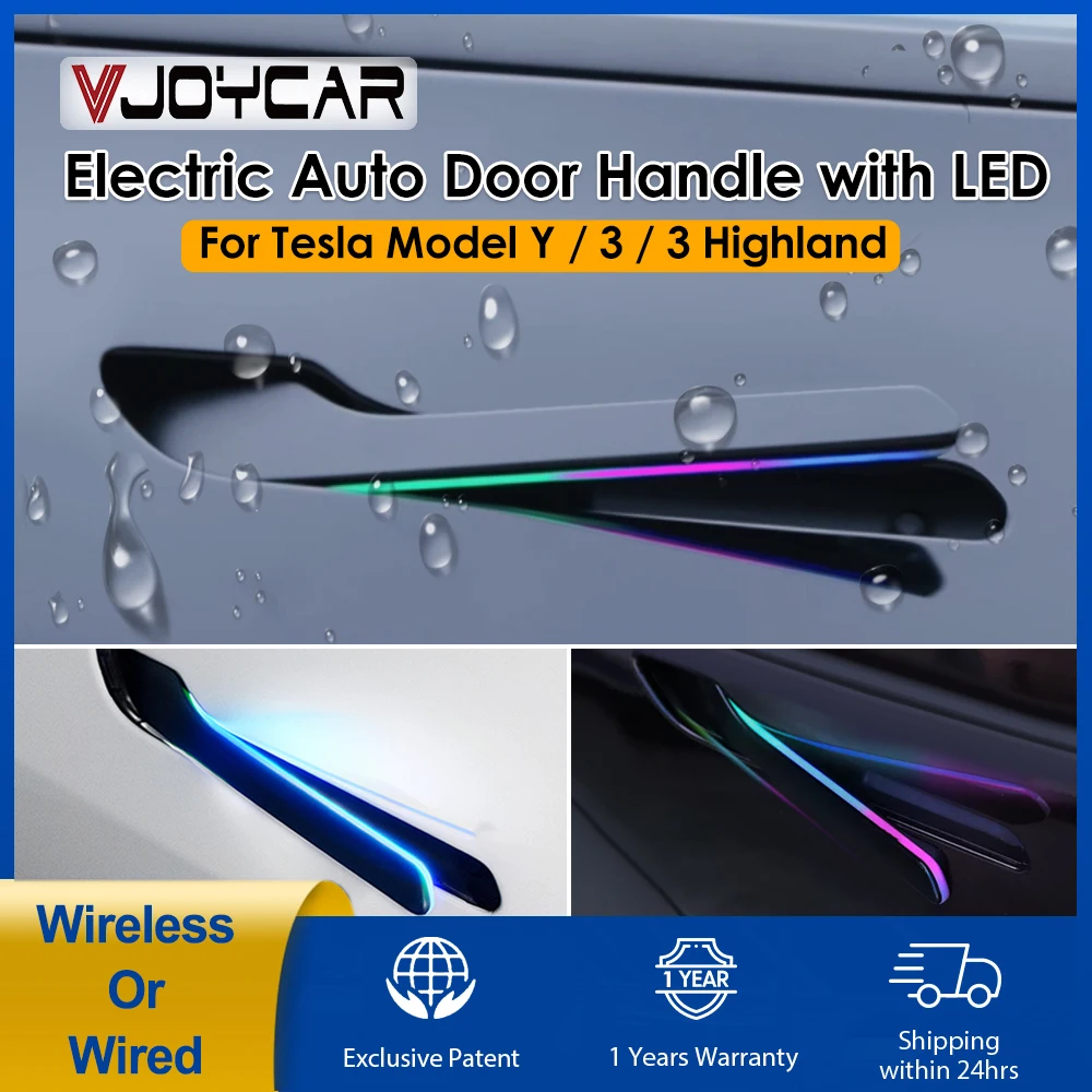 Latest-Model-Y-Electric-Smart-Auto-Door-Handle-Reduction-Gear-Colorful ...